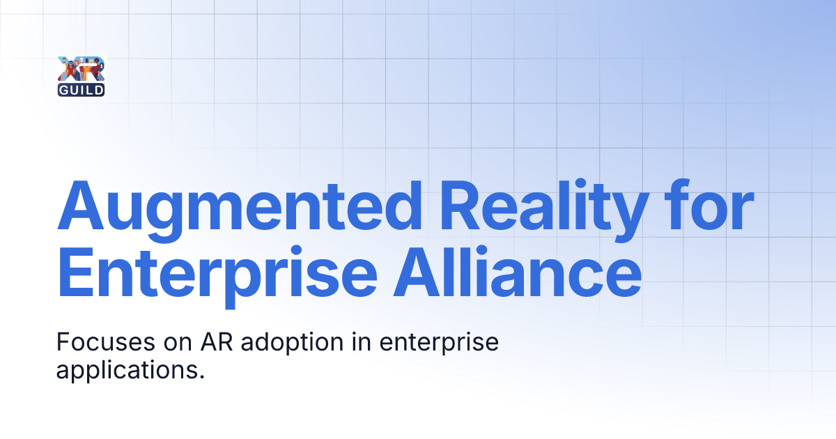 Augmented Reality for Enterprise Alliance | Library