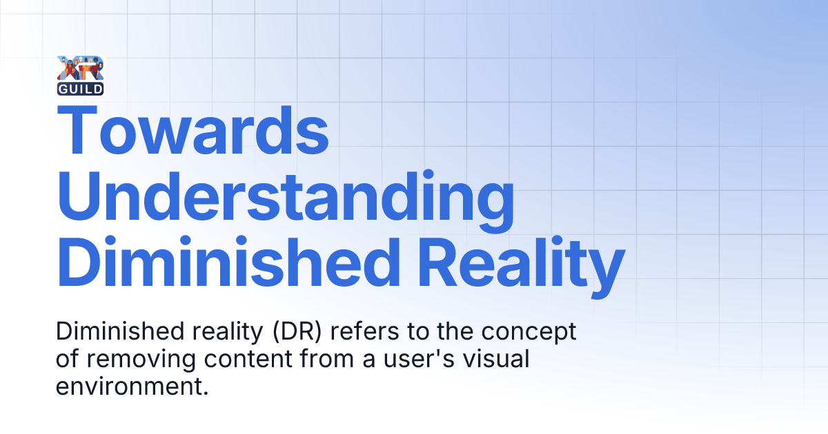 Towards Understanding Diminished Reality | Library