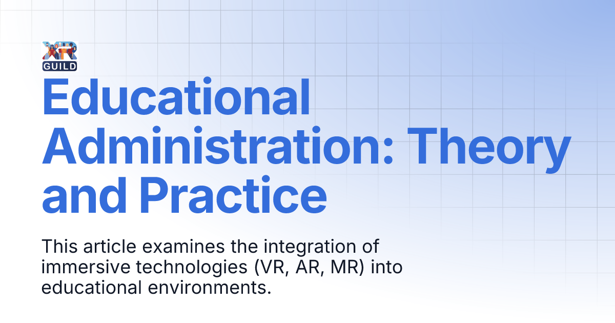 Educational Administration: Theory and Practice | Library